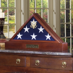 American Made Military Veteran Urns Cremation Urn Flag Display Cases ...